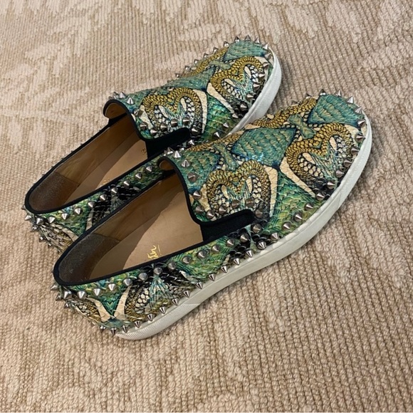 Christian Louboutin | Shoes | Christian Louboutin Pik Boat Shoes | Poshmark